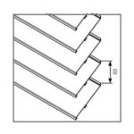 Continuous louvre system – RENSON szellőzőrács gyártás