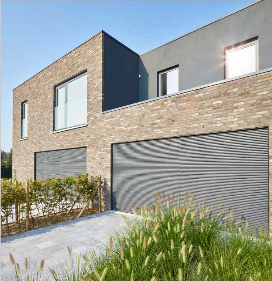 Continuous louvre system - RENSON LOUVERES Manufacturing