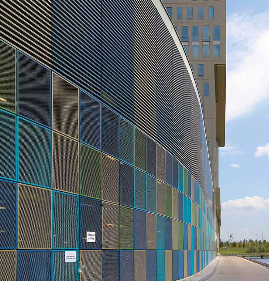 Continuous louvre system - RENSON LOUVERES Manufacturing