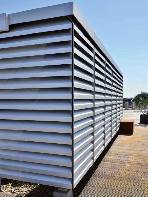 Ventilation grill selection easily RENSON louvres manufacturing